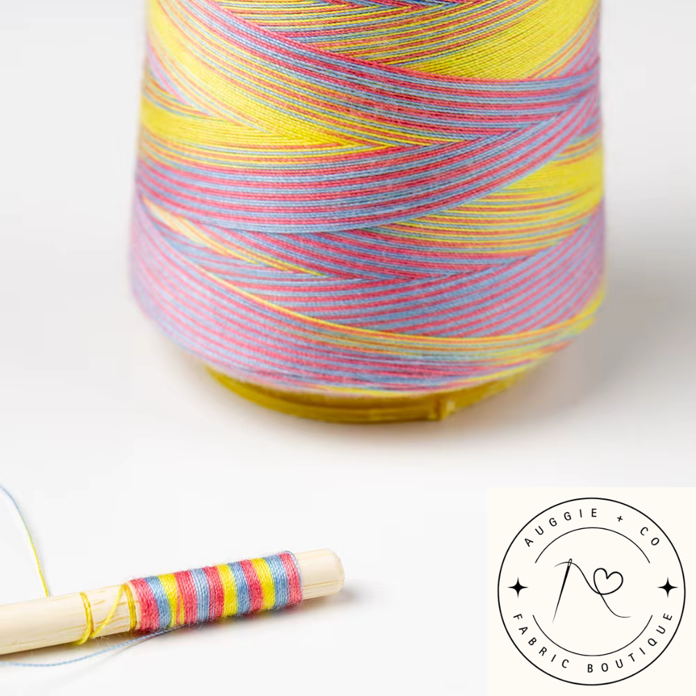 Rainbow Overlocking Thread – AUGGIE + CO